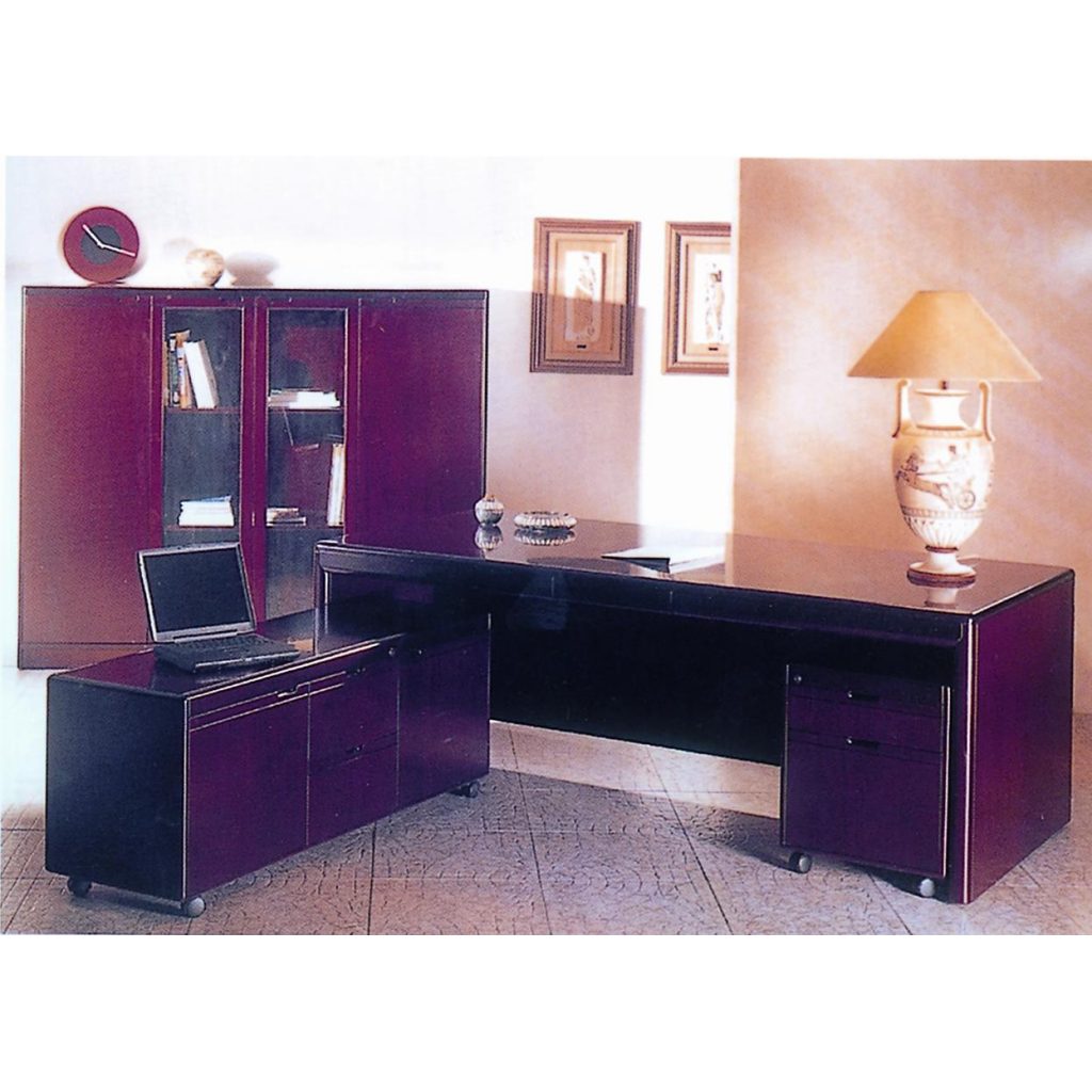 HFV-204 Veneer Executive Office Desk - Wing Shing Office Furniture 永盛辦公傢具